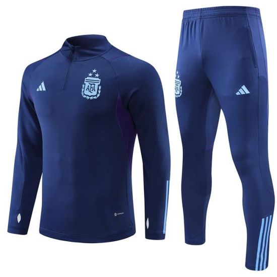 Survêtement De Foot Argentine 3 Etoiles 2022 2023 Homme Nouveau Maillot