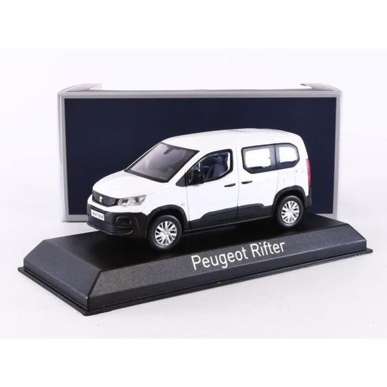 PEUGEOT RIFTER 2018 WHITE NOREV 479062 1:43 VITRE LUDOSPACE METAL ...