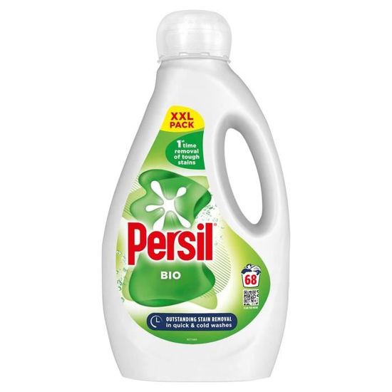 Persil XXL Washing Liquid Detergent Bio Stain Removal 68 Washes, 1.836 ...