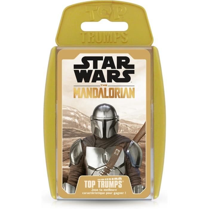 Top Trumps Star Wars The Mandalorian Jeu de société Jeu de Cartes Jeu ...
