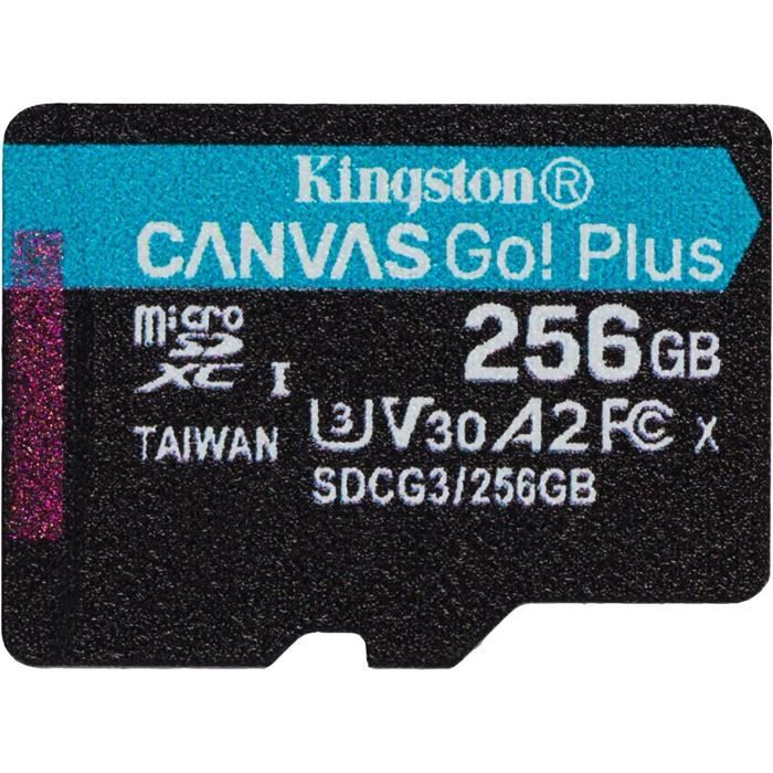 SDCG3-256GBSP Carte mémoire microSD ( 256GB microSDXC Canvas Go Plus ...