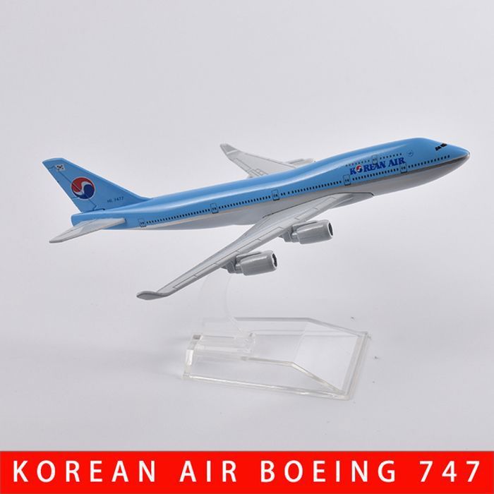 (Air coréen B747)JASON TUTU – modèle d'avion coréen Air Boeing 747, 16cm, en métal moulé ...