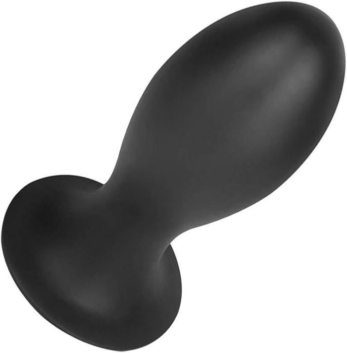 Plug Anal Lisse en Plug Anal en Silicone Liquide avec Ventouse Stimulateur de Prostate Souple ...