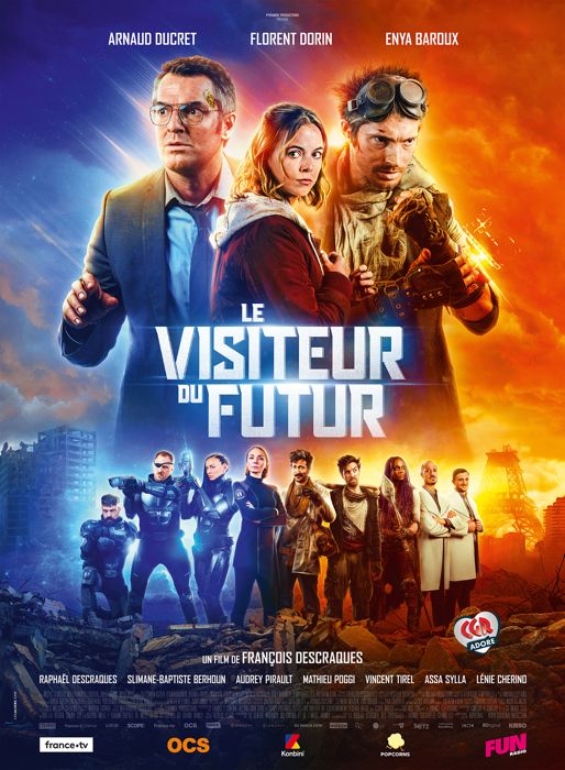 Affiche Originale de Cinéma - Le Visiteur du Futur - Arnaud Ducruet ...