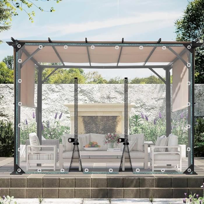 Bâche Imperméable Pour Travaux Lourds Avec Œillets Et Fermetures Éclair ...