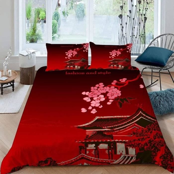 Housse De Couette Motif Japonais
