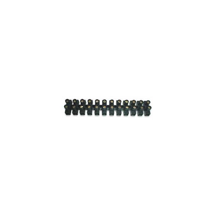 Barrette de connexion - ZENITECH - 4mm - 12 plots - Noir - Intérieur ...