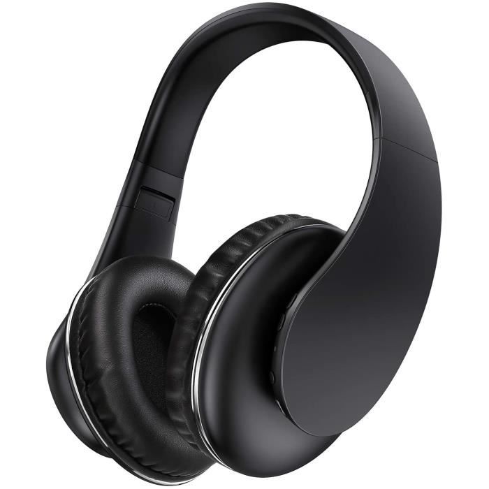 Casque TV sans Fil Optique stéréo Supra-auriculaire Rechargeable avec ...