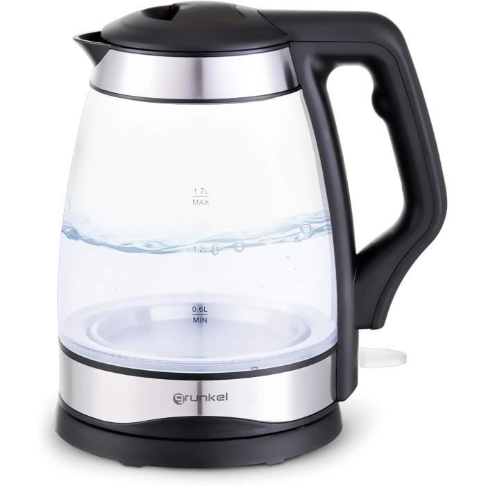 Bouilloire Électrique En Verre De 1,7 L De Capacité Et 2200 W De ...