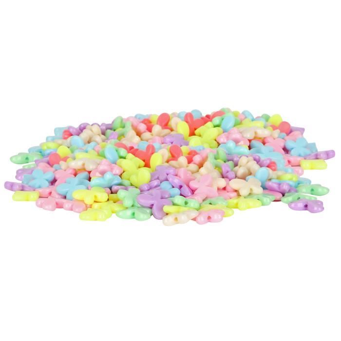 HEG 300 Perles Plastiques Papillons Pour Accessoires De Vêtements Diy ...
