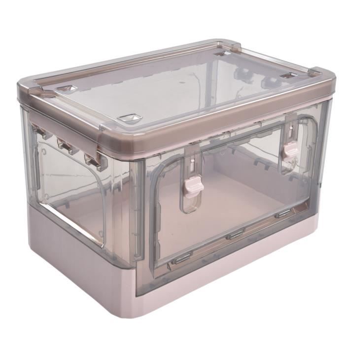 Bac de rangement transparent Bac de rangement empilable, bac de ...