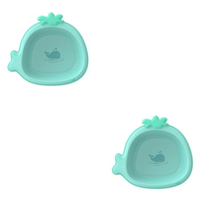 2 PCS Portable Bâtiment Basin Dessin animé Bassins de baignoire Bassins ...