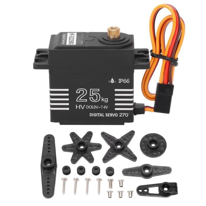 BEL-7293629189611-Servo numérique 25 kg HOBBYFANS Servo numérique ...