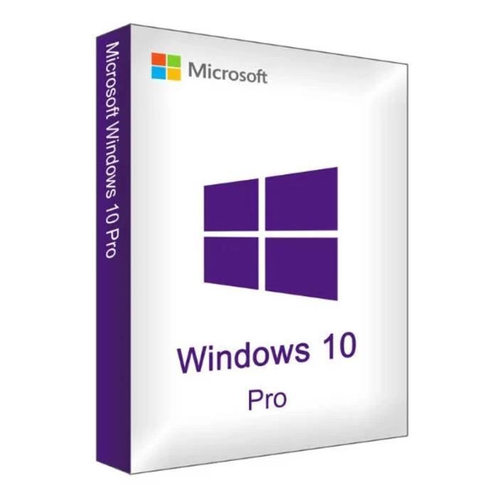 Windows 10 Pro Professionnel - Activation en ligne - Livraison Rapide à ...