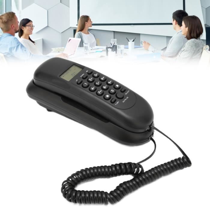Omabeta Téléphone fixe Téléphones fixes VTC‑50 Téléphone mural ...