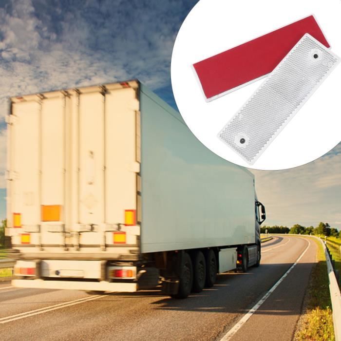 10 pièces simples utiles Réflecteurs Bande Réfléchissante pour Véhicule ...