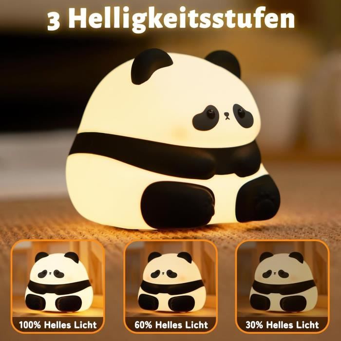 Veilleuse Panda Mignon, Lampe D'Allaitement Avec Minuterie De 30 ...