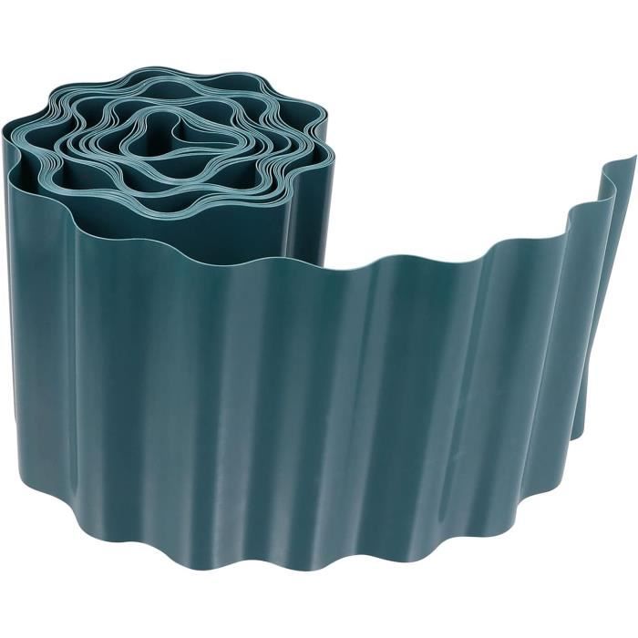 Yardenfun Rouleau Bordure Plastique 1 Rouleau Jardinage Clôture ...