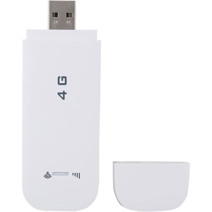 Modem Usb 4G Lte, Adaptateur De Routeur Réseau Sans Fil Portable, Clé De Point D'Accès Wi-Fi ...