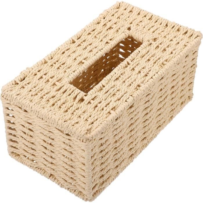 Jonc De Mer Boîte De Mouchoirs En Jacinthe D'Eau Boîte À Serviettes En ...