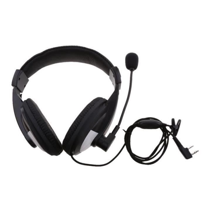 2Pin Casque D'écouteur Anti-Retour Oreilletes Noise Cancelling Headset ...