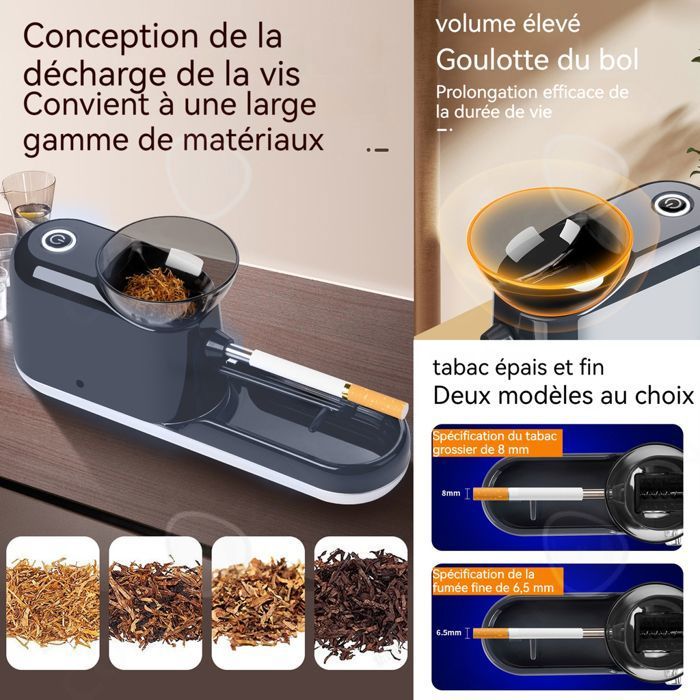 C Machine à tuber electrique 8,0/6,5mm 11.4w portable 4 niveaux de ...