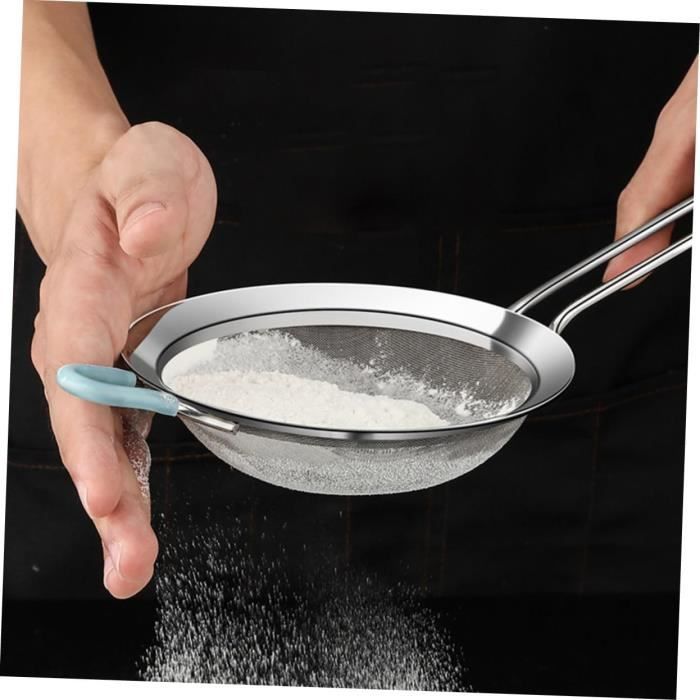 Tamis À Farine Tamis À Mailles Ultra Fines Passoire À Farine Pratique ...