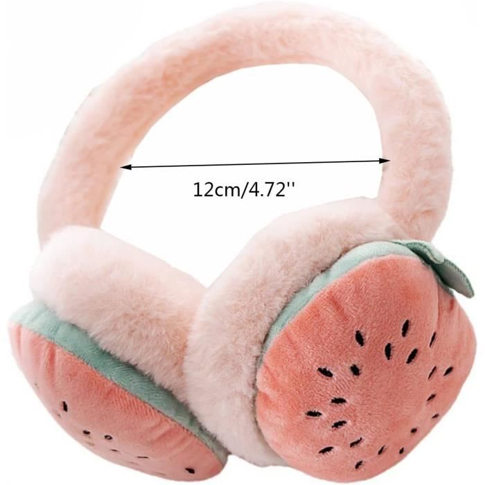 Femmes Et Enfants Réglable Fruit Cache-Oreilles Hiver Chaud Pliant ...