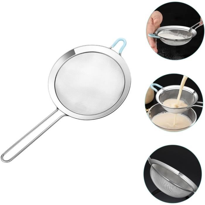 Tamis À Farine Tamis À Mailles Ultra Fines Passoire À Farine Pratique ...