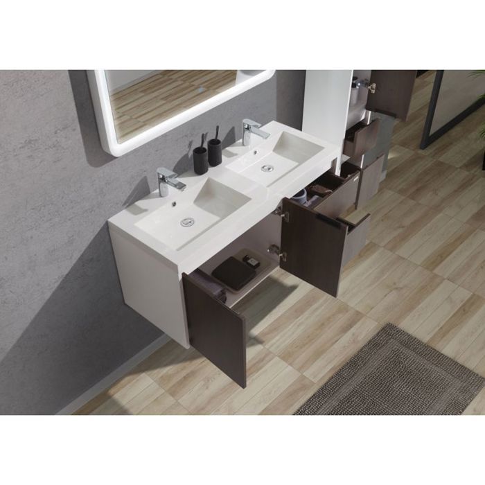 Meuble de salle de bain CASORIA 1200 - Cdiscount Maison