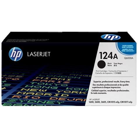 Cartouche de toner HP 124A - Noir - 2500 pages - Pack de 1 - HP ...