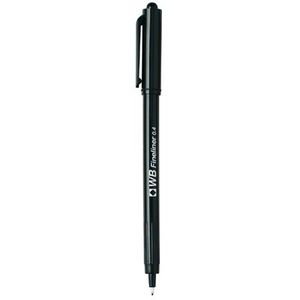 Feutre noir pointe fine - Achat / Vente pas cher
