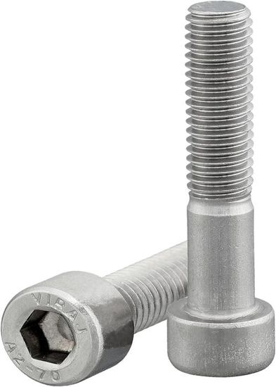 Lot De 10 Vis Cylindriques À Six Pans Creux Selon La Norme Din 912/Iso ...