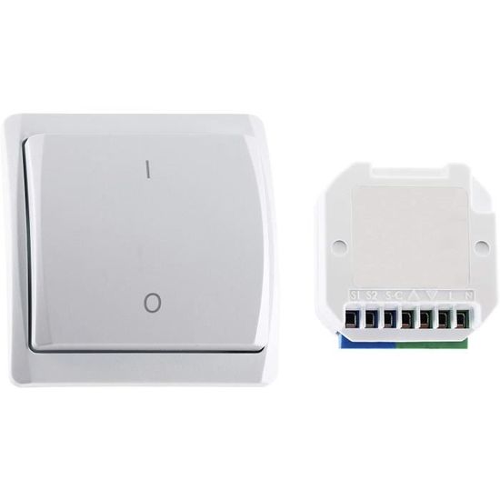 Kit d'interrupteurs sans fil pour volets roulants - Commande murale ...
