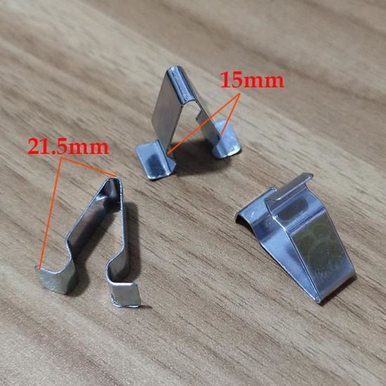 1-20PCS - Clip de fixation métallique pour garniture de voiture, Clip ...