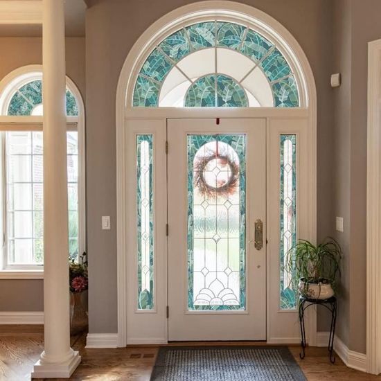 Film Transparent D'Hiver Pour Fenêtre, 30X100 Cm Décalques De Fenêtre ...