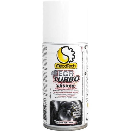 MECATECH EGR Turbo Cleaner Nettoyant vanne EGR et turbo - Cdiscount Auto