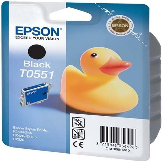Epson T0551 Canard Cartouche d'encre Noir - Achat / Vente cartouche ...
