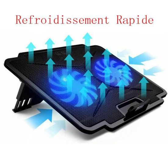 Refroidisseur PC Portable - Refroidissement Maximal - évite la ...
