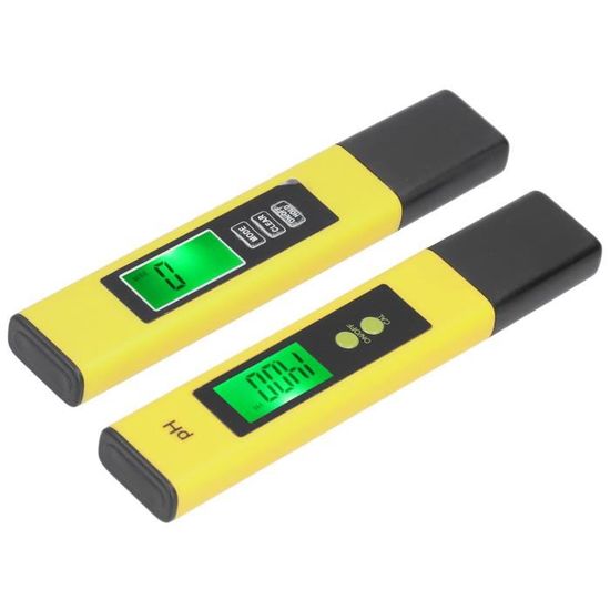 GOTOTOP Combo de compteurs PH TDS PH TDS Meter Combo 0.01pH stylo haute ...