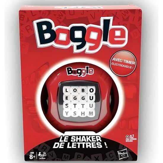 Jeu de lettres - HASBRO - Boggle - Mixte - A partir de 8 ans - Cdiscount Jeux - Jouets
