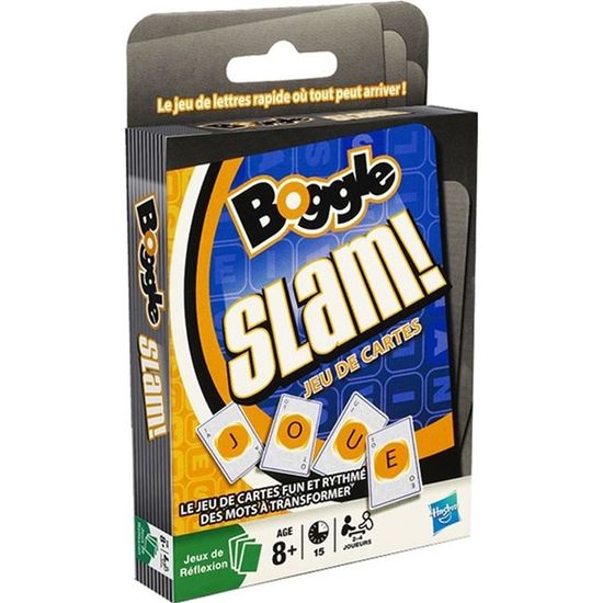 Jeu de cartes Boggle Slam - HASBRO - Mixte - A partir de 8 ans ...