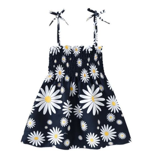 ROBE Été fille Halter nouvelle manches fleur robe de mode Vert émeraude ...