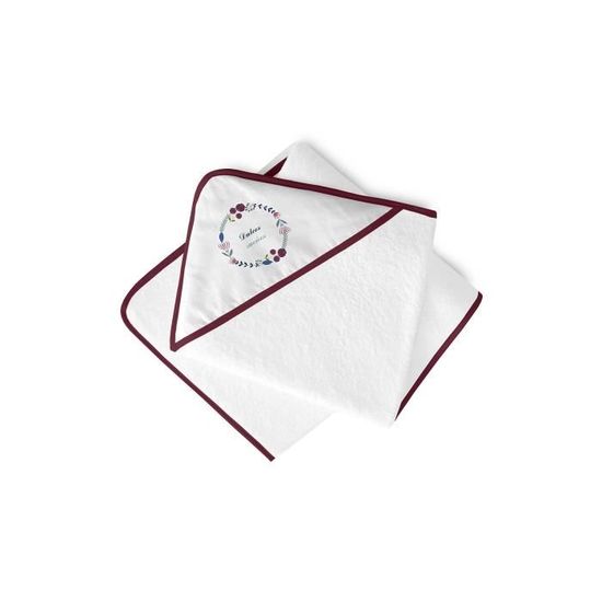 TANUKI - Sortie de bain DULCES SUEÑOS 100x100 cm - 100% Coton - Avec ...