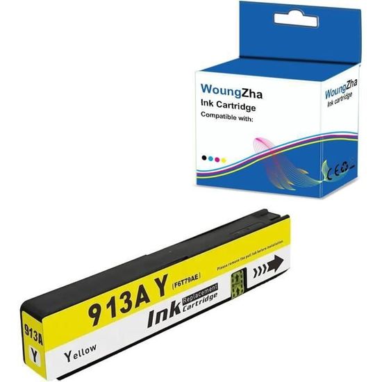 Woungzha 913A Cartouches d’encre compatibles pour HP 913 913A pour HP ...