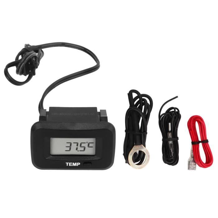 Akozon Compteur de température du moteur numérique Jauge de Température ...