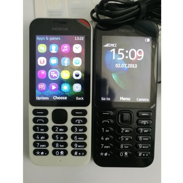 NOKIA 215 DS simple carte SIM GSM téléphone portable bonne qualité 1100 ...