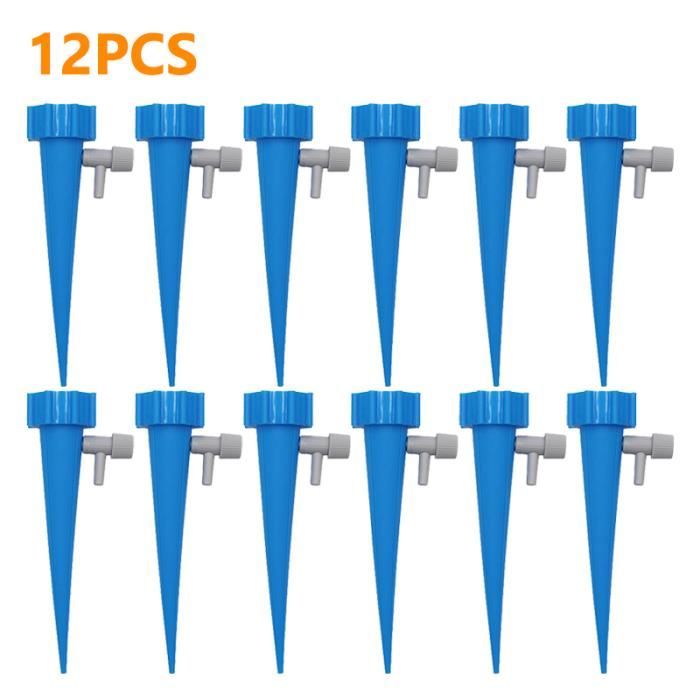 12 Pièces Bleu-Self Watering Devices Auto Drip Irrigation Plant ...