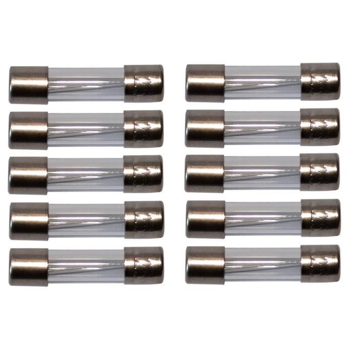Fusibles En Verre Pour Auto - 10 Lents Retardés Temporisés 2cm 5x20mm 220v 250v 2a - Cdiscount ...