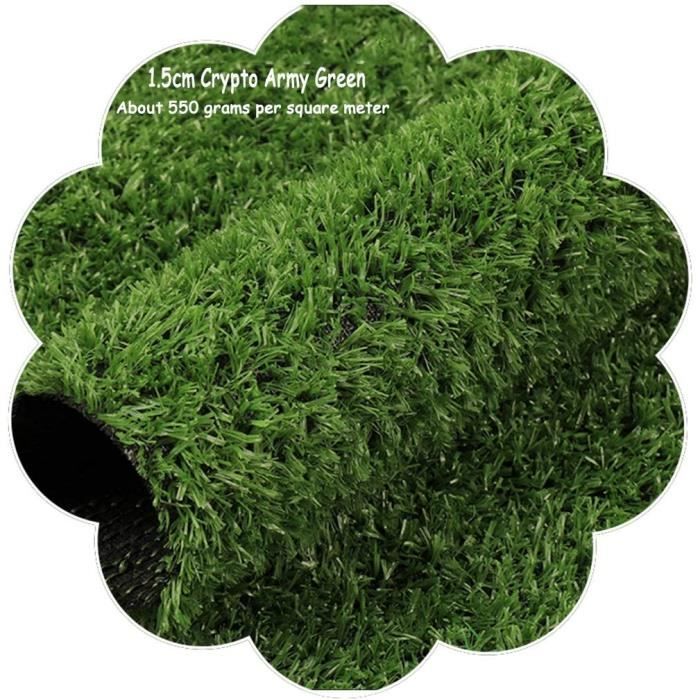 Gazon Artificiel,Pile De 20mm Résistant À l'usure,Faux Gazon,Tapis De ...